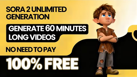 Create Unlimited Videos with FREE Sora 2 | Generate